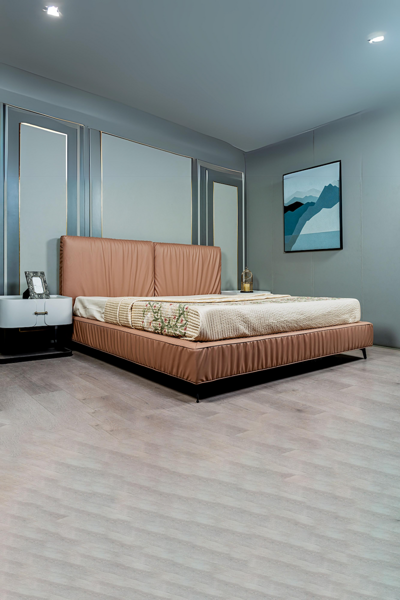 Aura - Modern Designer Bed by Maanavi Homes