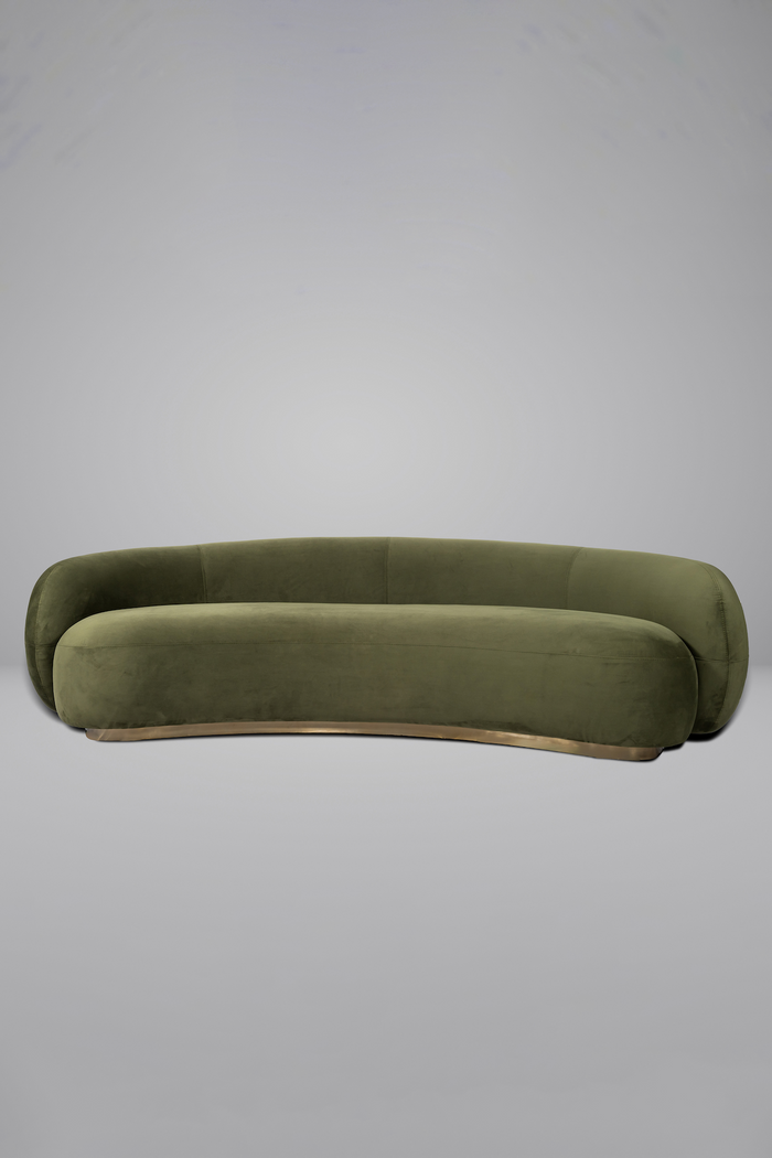 Modern Moss Sofa - Luxury Furniture by Maanavi Homes